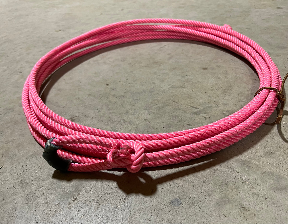 4 strand PINK poly – Webb Ropes